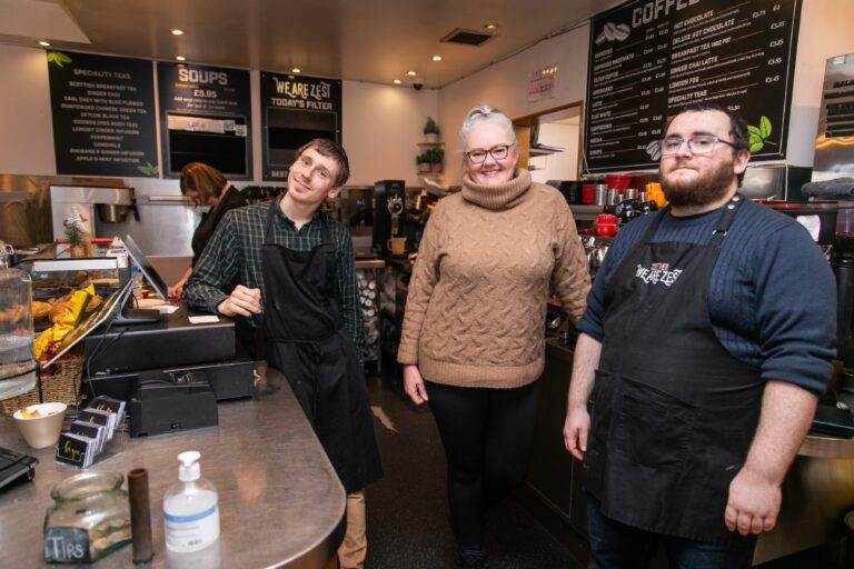 St Andrews café owner Lisa helps struggling staff find Zest for life