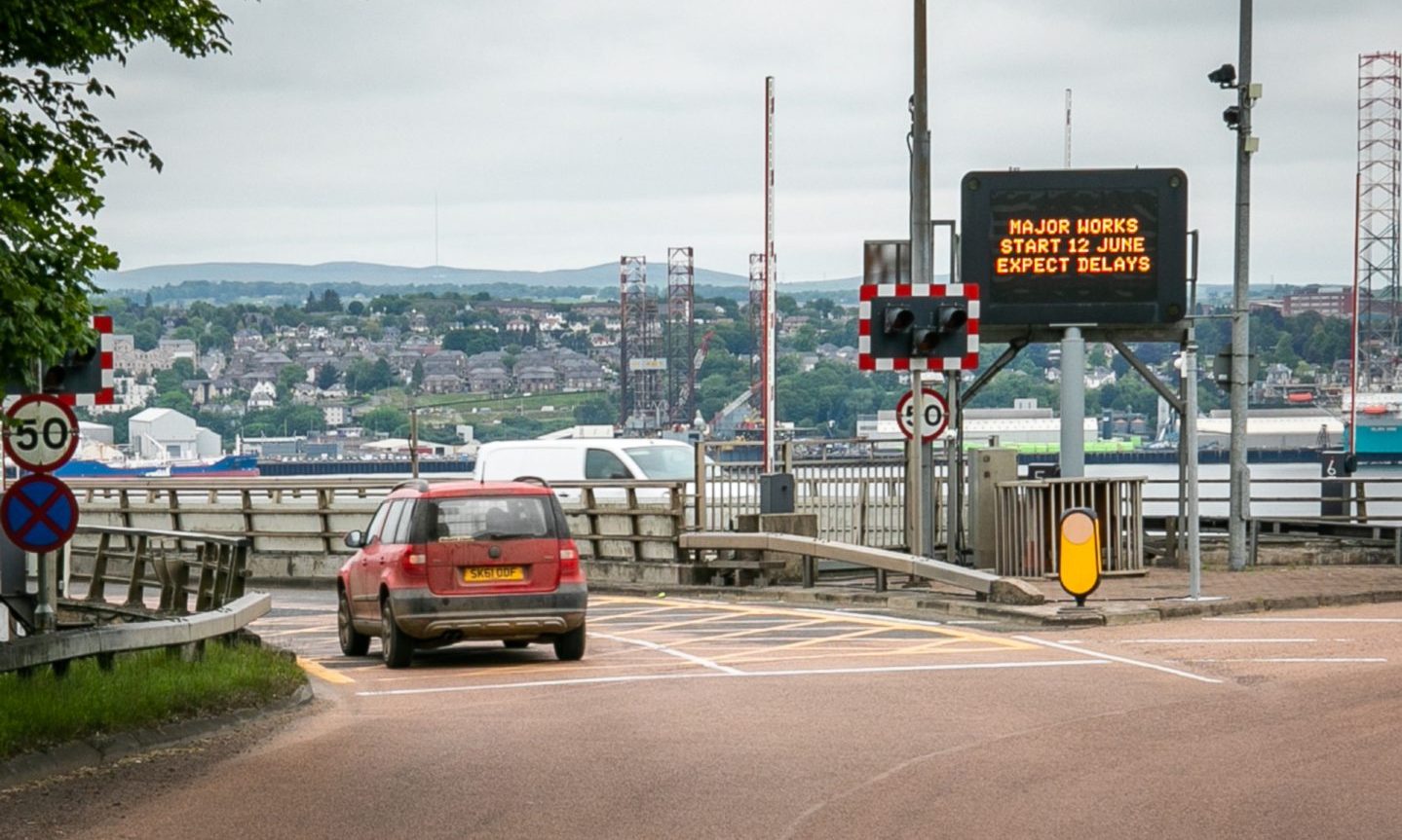 Tay Road Bridge: First phase of roadworks to end this week