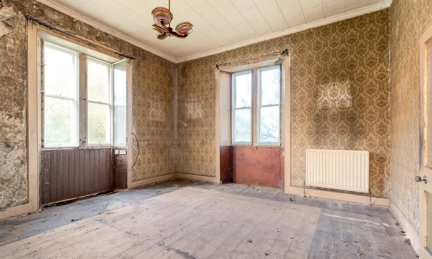 Former station house in rural Perthshire a superb project property