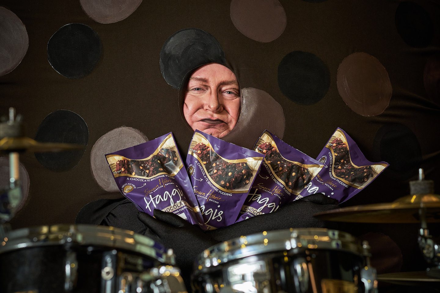 Perthshire butcher Simon Howie introduces chocolate haggis