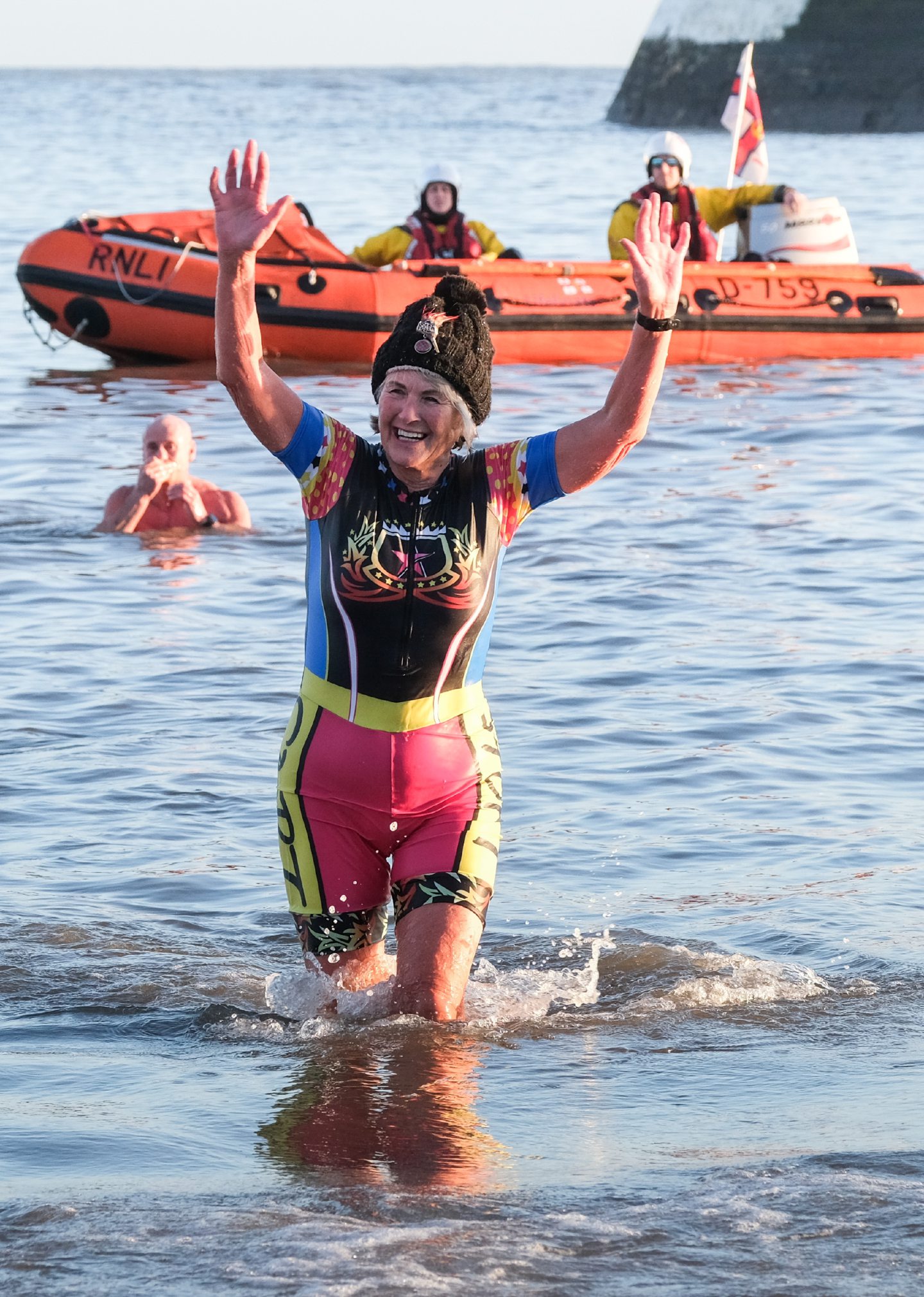 Best pictures from Arbroath New Year Dook