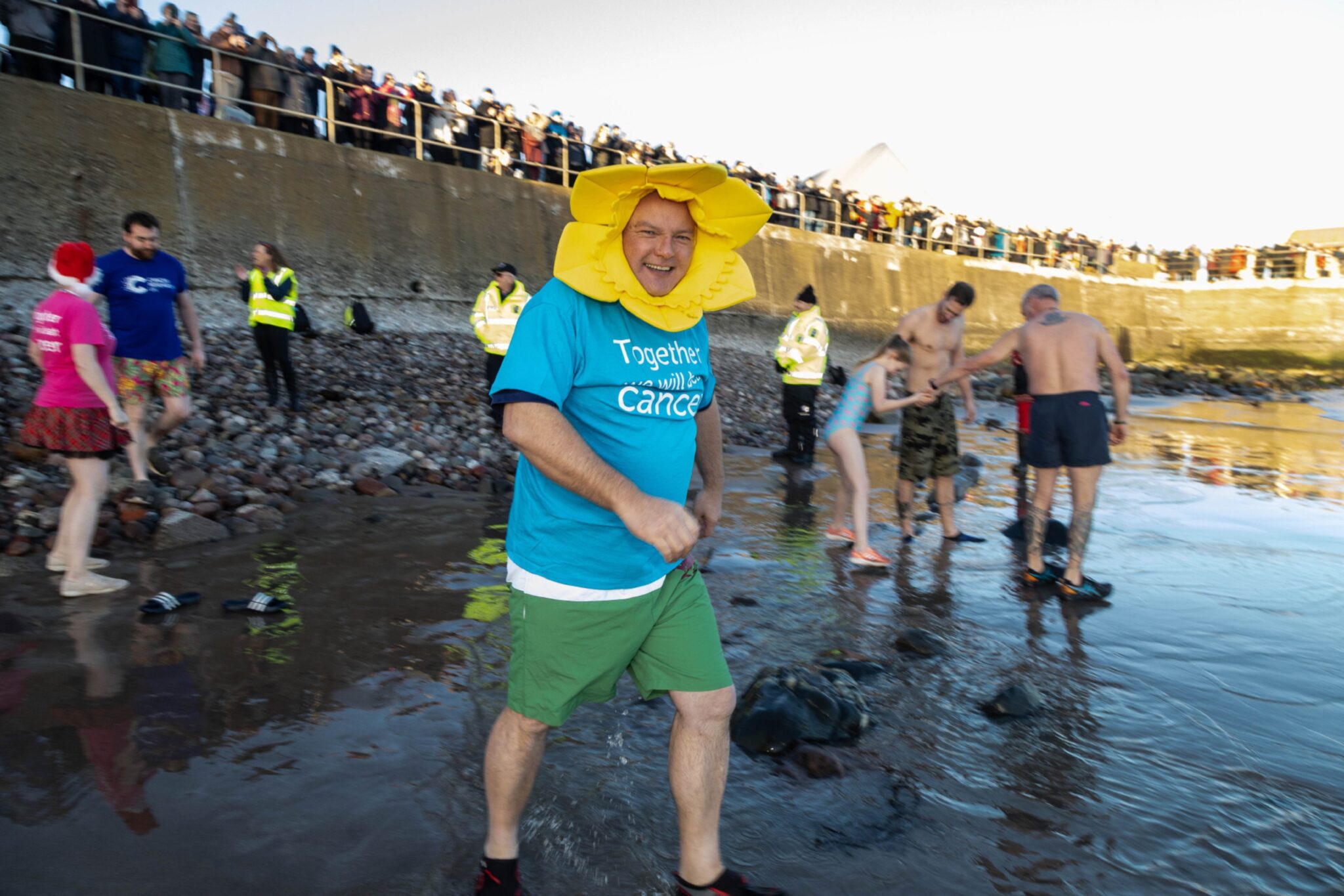 Best pictures from Arbroath New Year Dook
