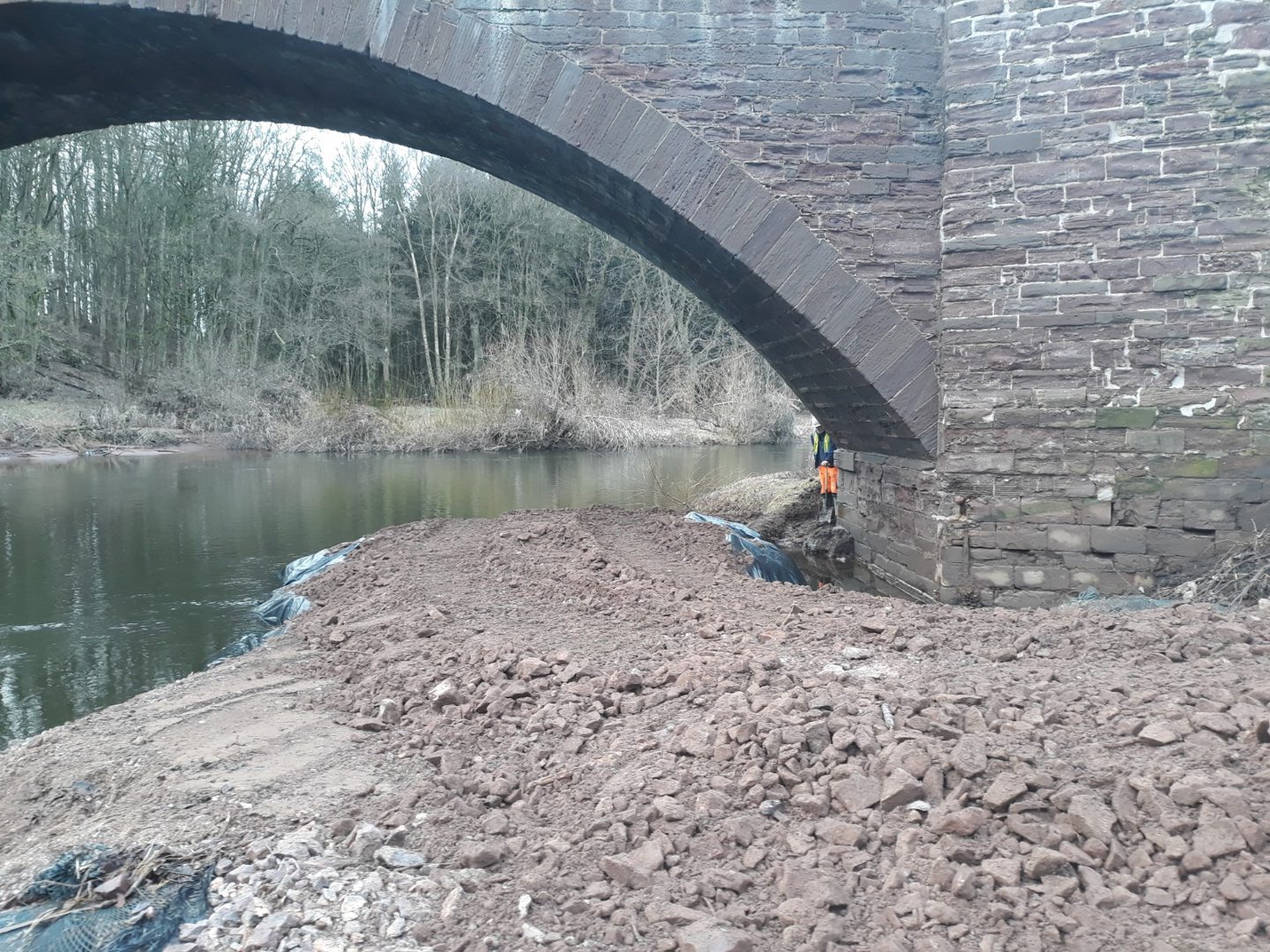 Brechin Bridge could re-open within weeks after Storm Babet repair