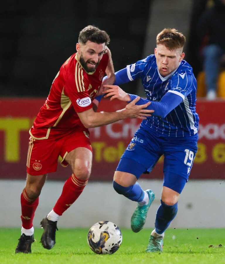 St Johnstone loan star Luke Robinson aiming high