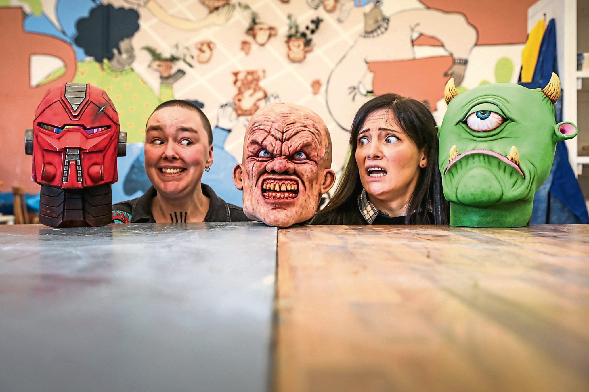 Wormit-based Keith Robson's passion for creature creation and movie ...