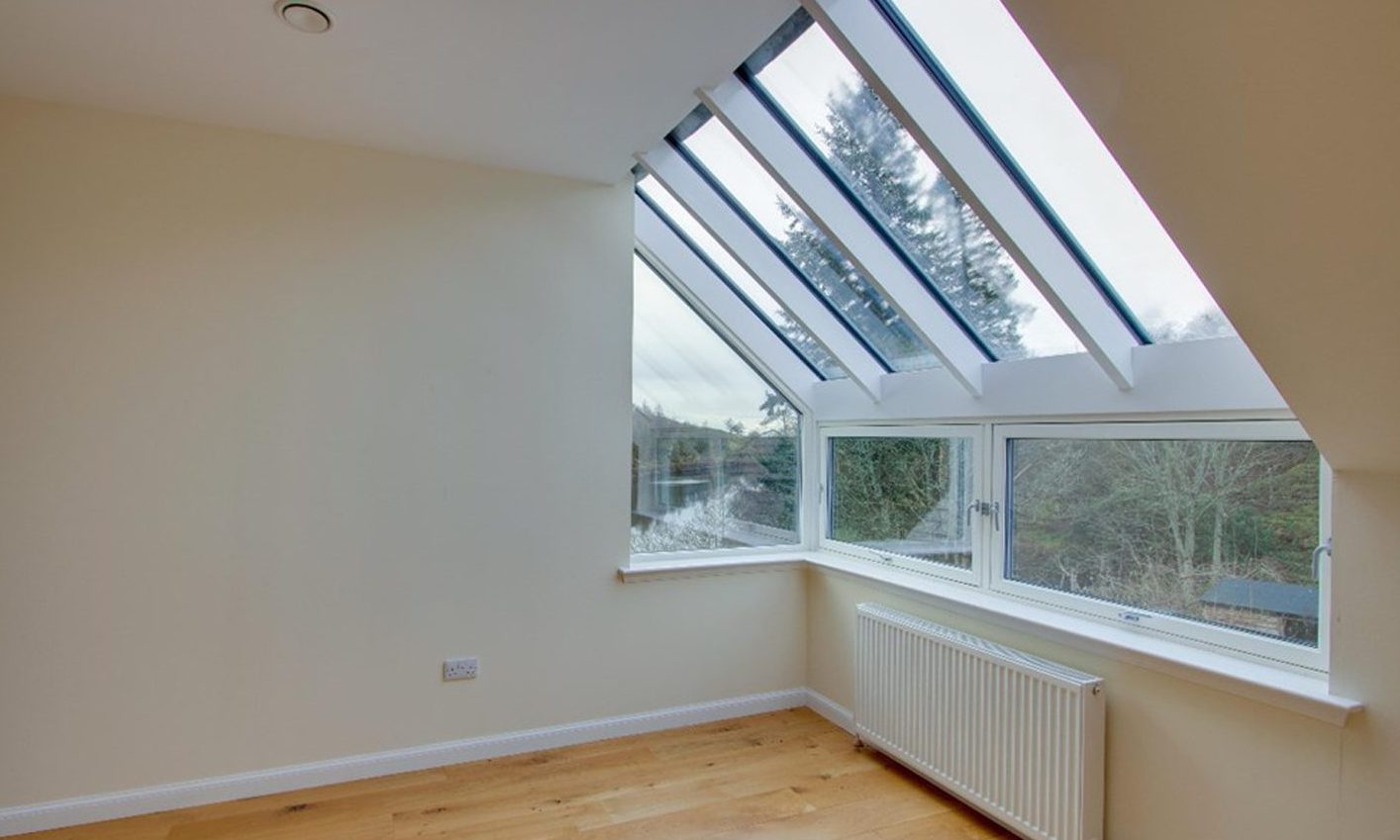 Angus eco home enjoys stunning views from rural reservoir location