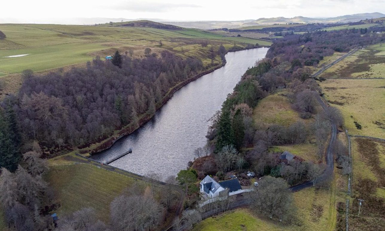 Angus eco home enjoys stunning views from rural reservoir location