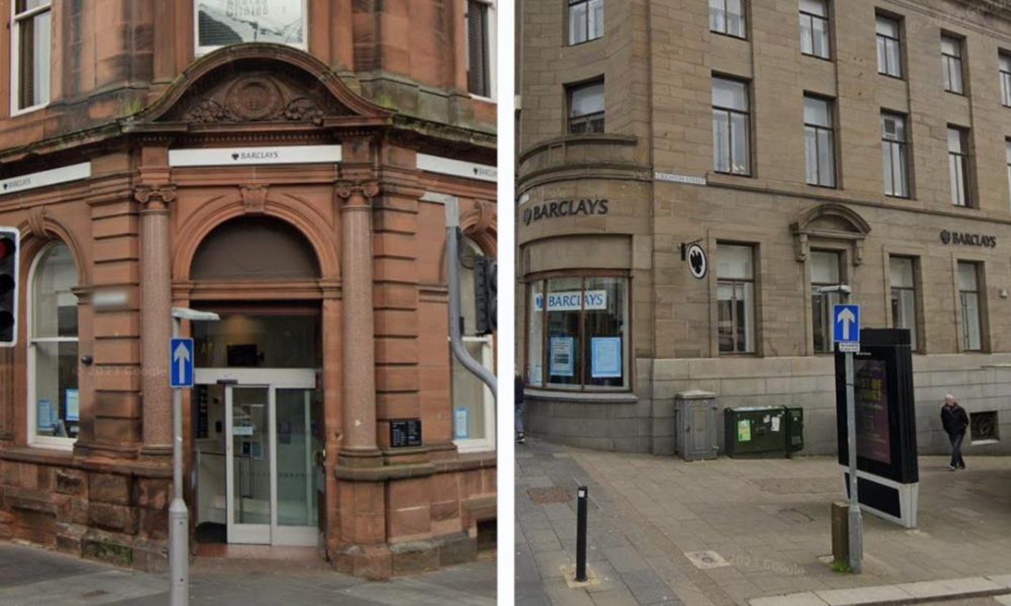 Barclays Bank to close Dundee and Perth branches in March