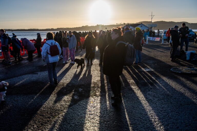 Best pictures as brave Broughty Ferry dookers plunge into 2024