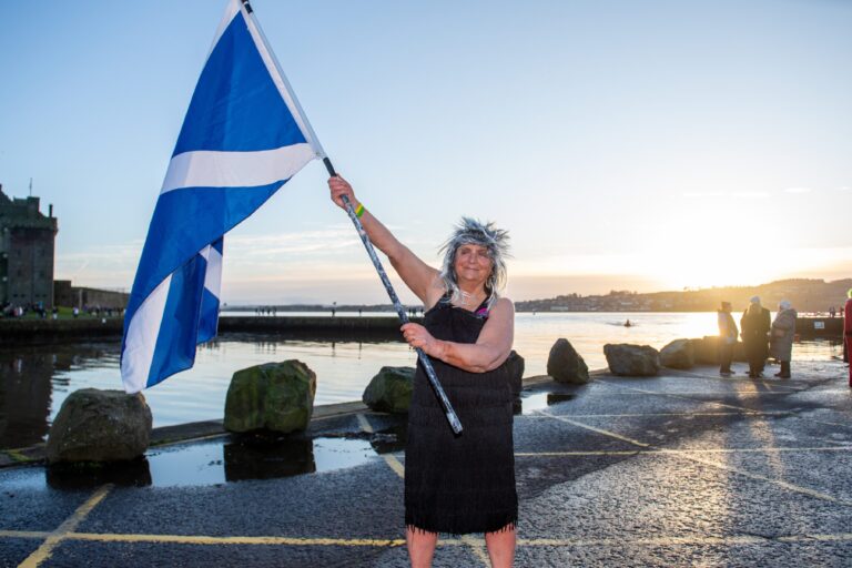 Best pictures as brave Broughty Ferry dookers plunge into 2024