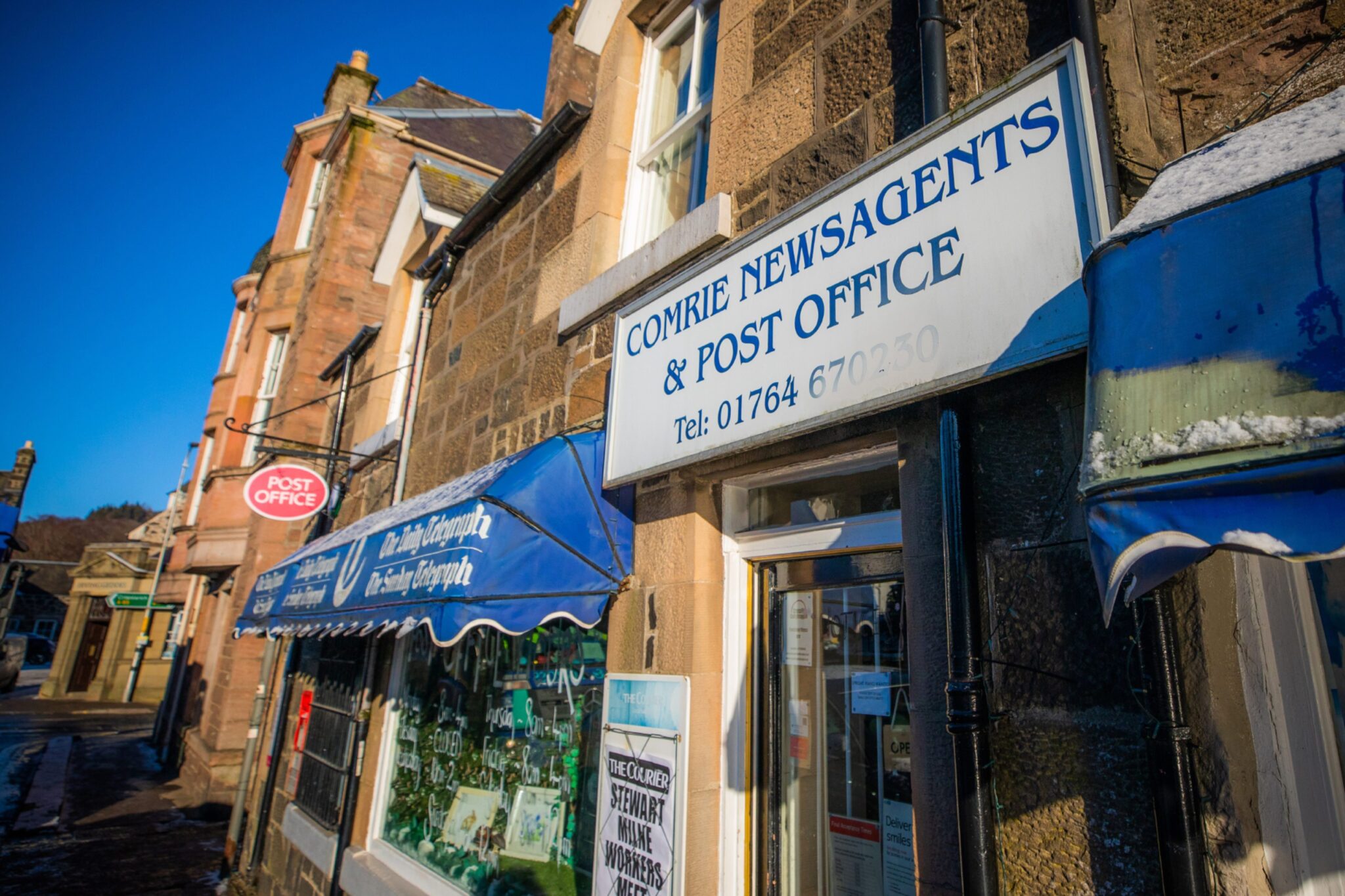 Comrie post office: Postmistress saved her from ruin by community