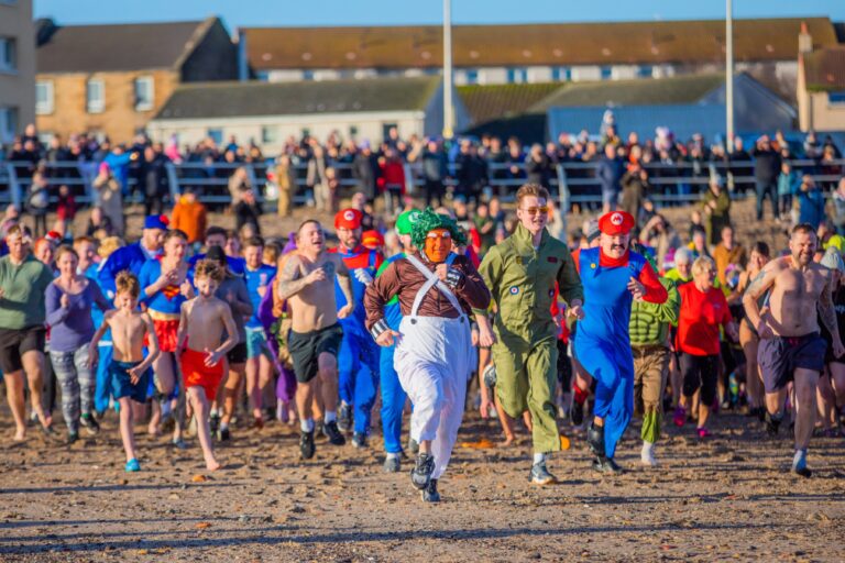 Kirkcaldy Loony Dook: Best pictures of New Year's Day dip