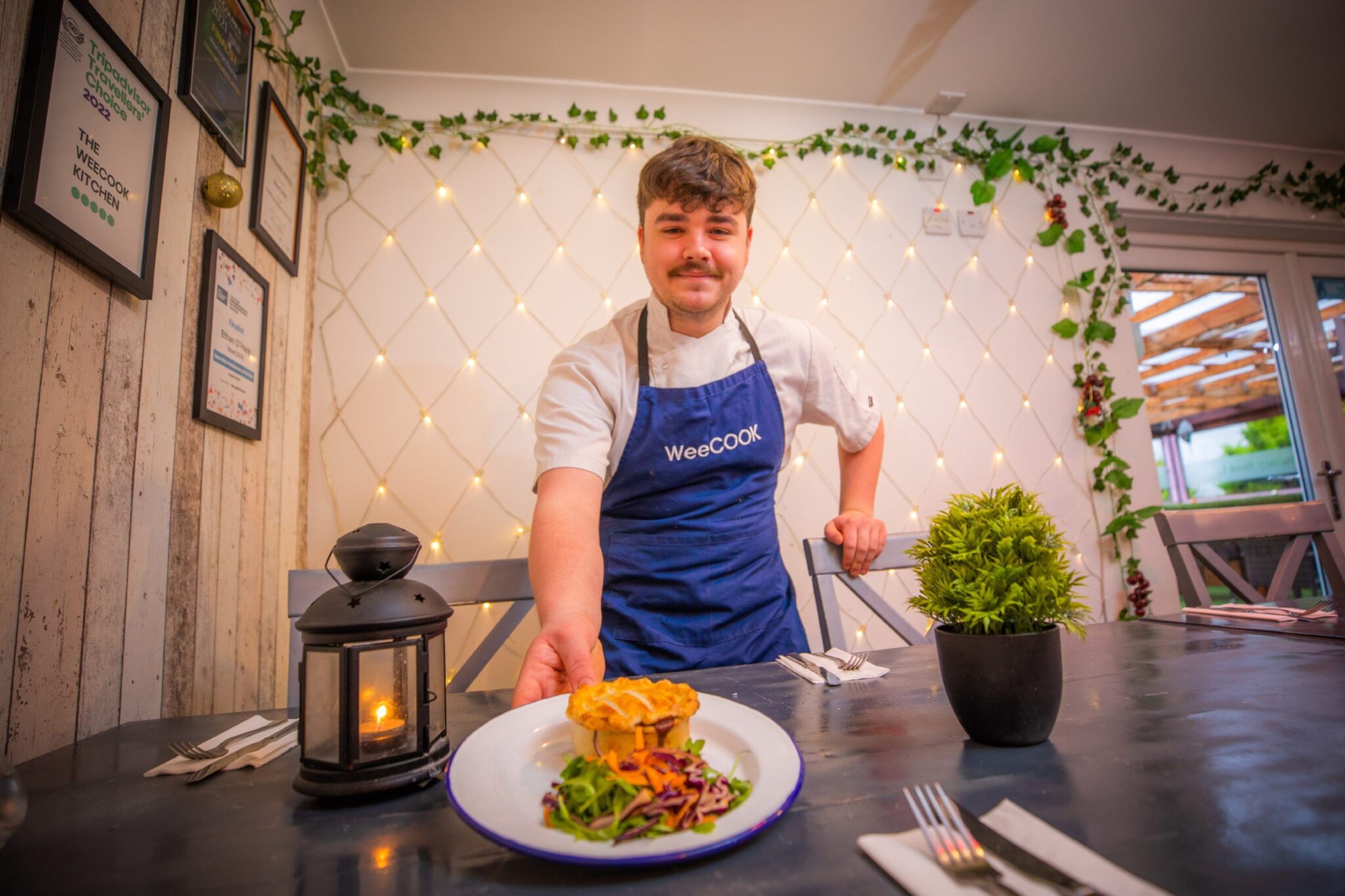 Angus sous chef Ethan trailblazes at WeeCook