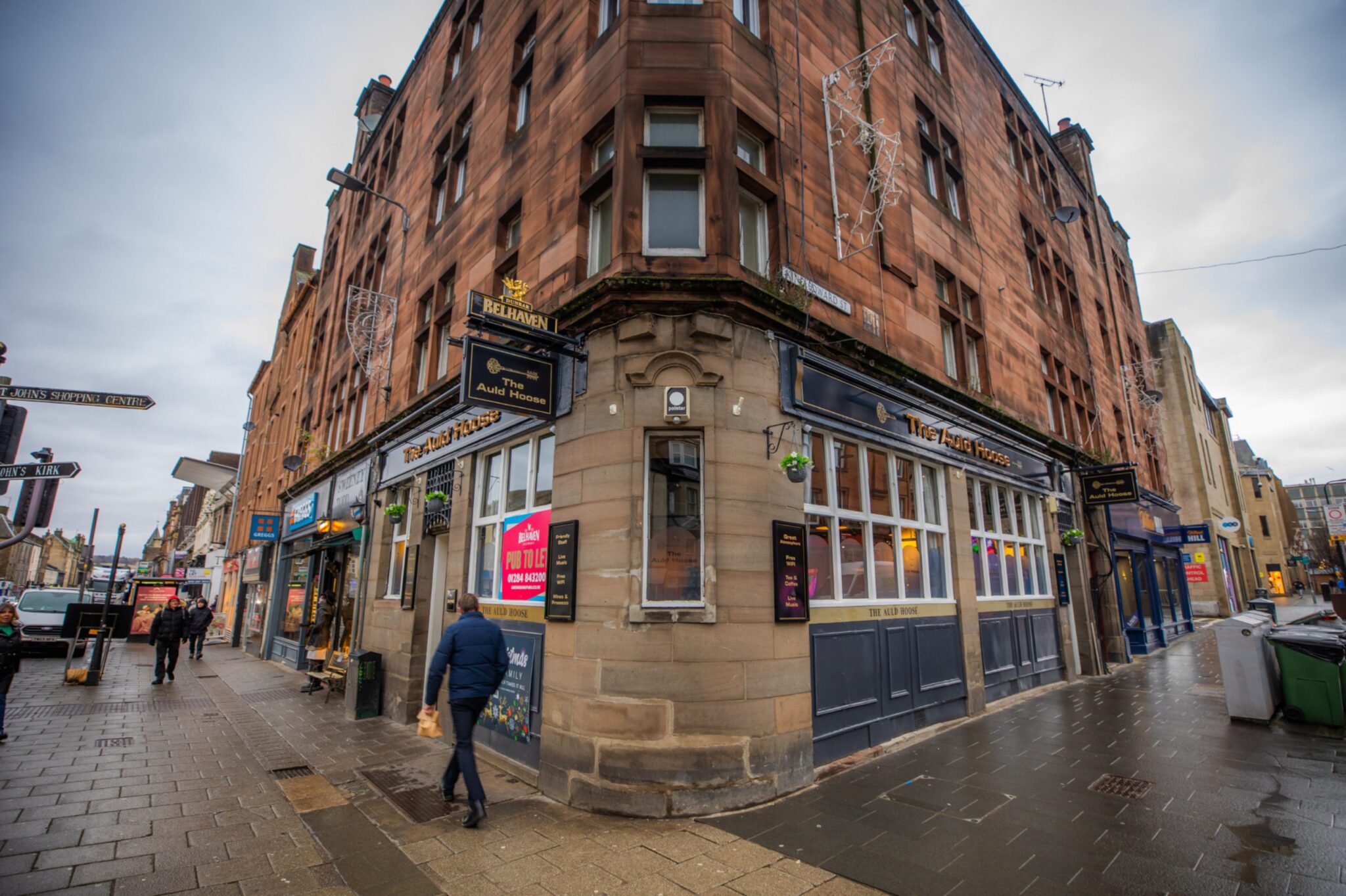 Drunken customer pulled flick knife on Perth pub worker