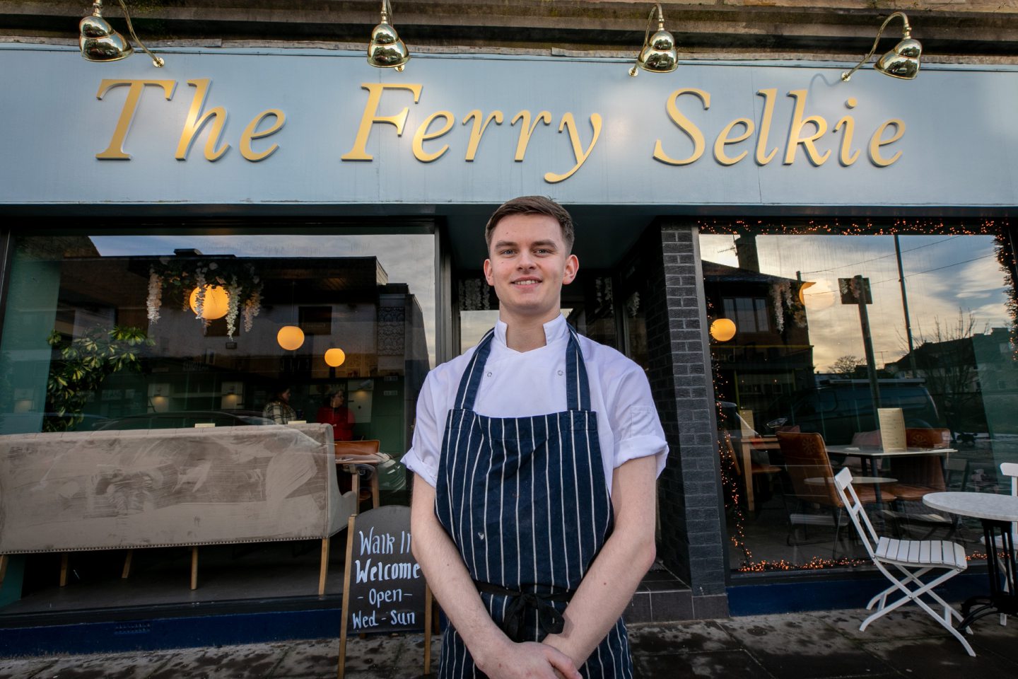 21-year-old chef at Ferry Selkie puts success down to 'self-belief'