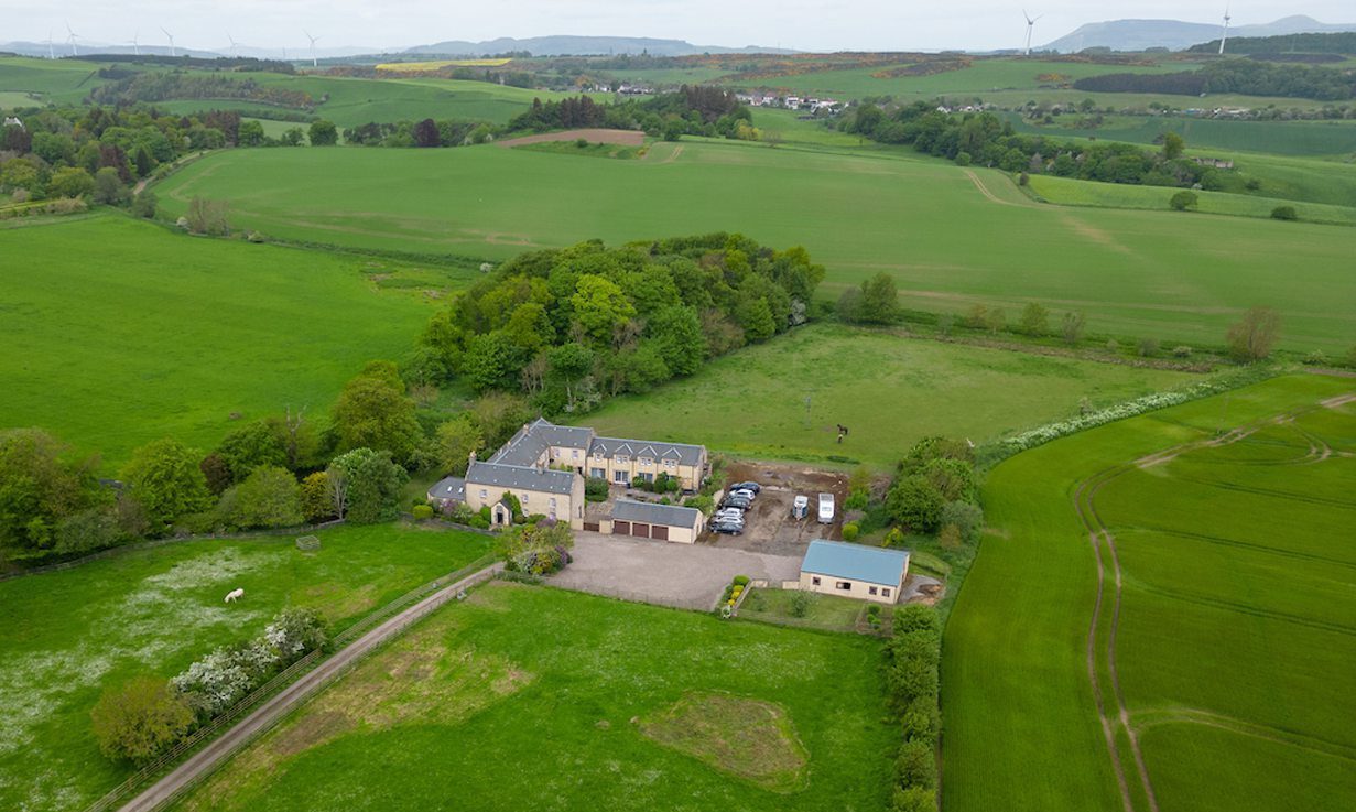 Fife country home has 22 acres, swimming pool and annex flat
