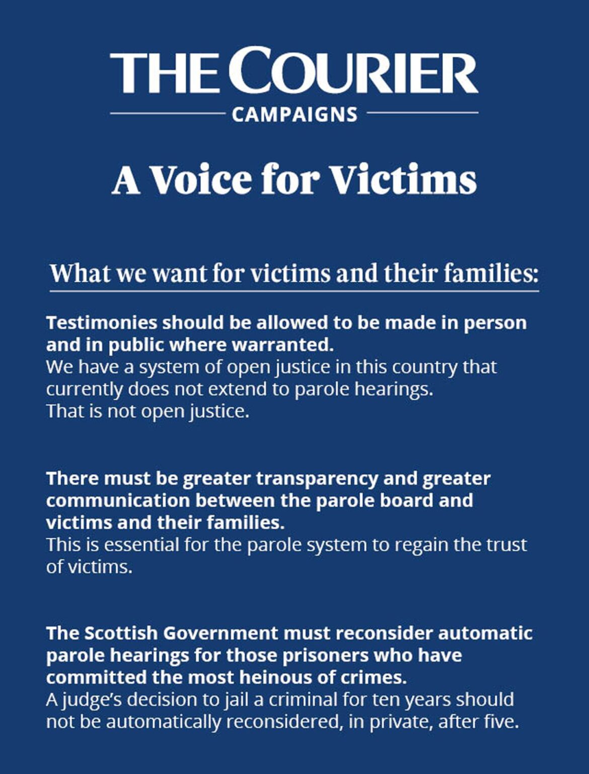 New parole hearing date set for Angus killer Tasmin Glass - The Courier