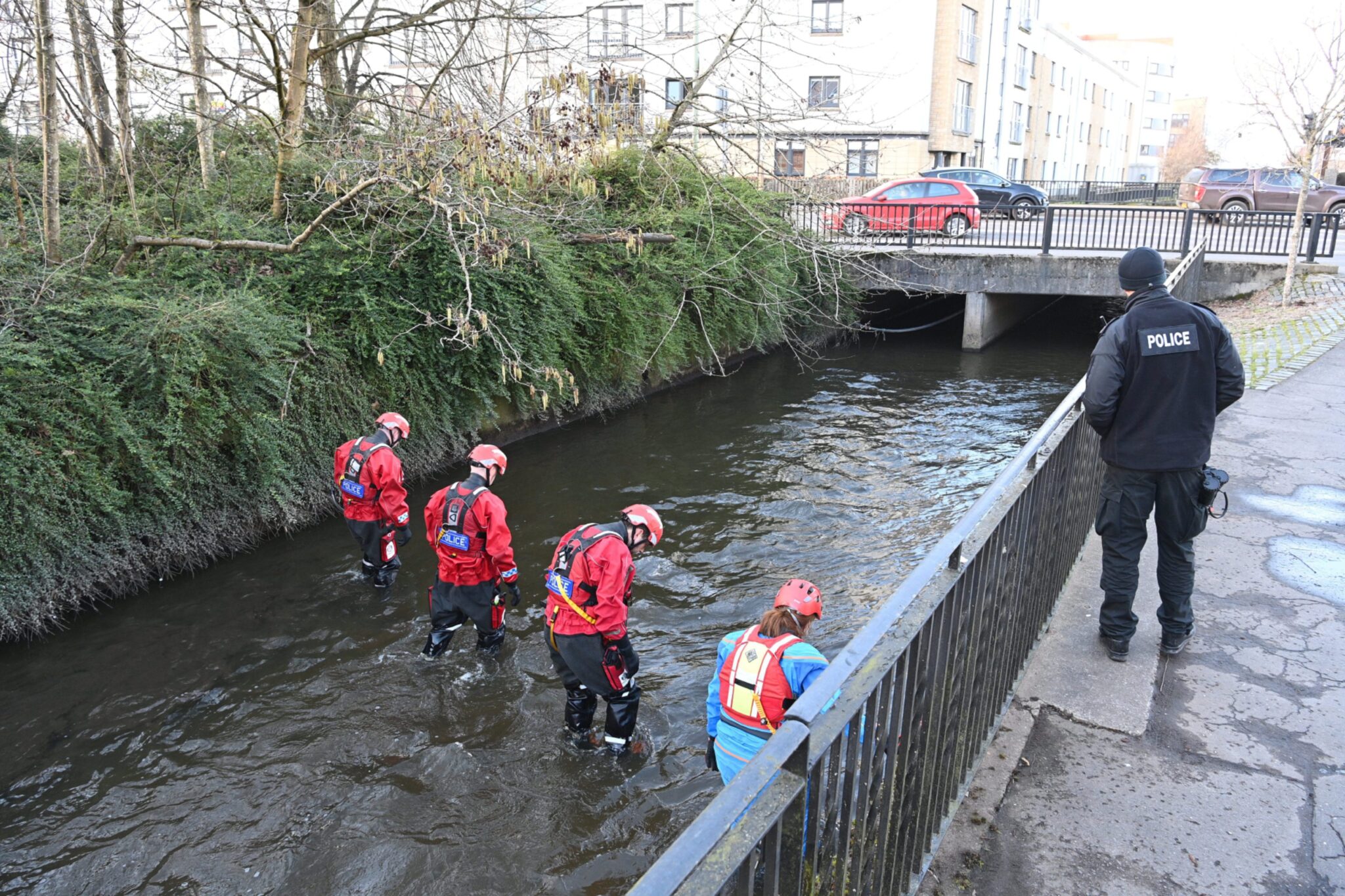 Police search Perth Lade over death of Cameron Rae