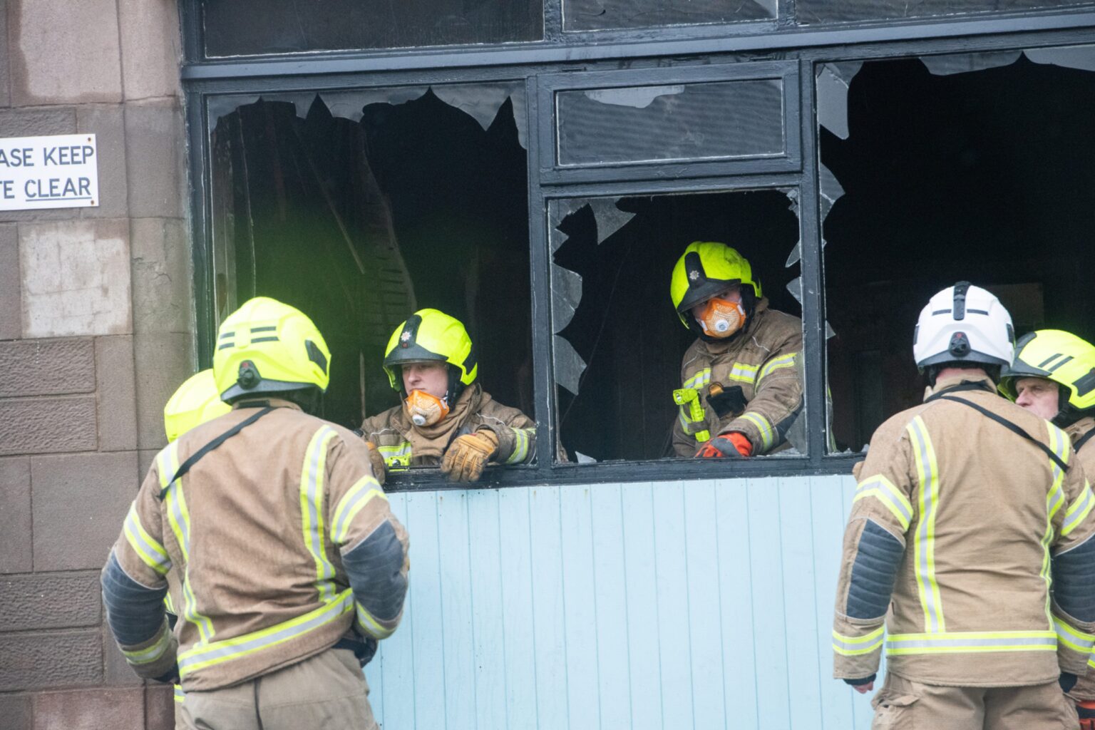 Fire crews tackle blaze at The Wendyhouse Nursery in Forfar