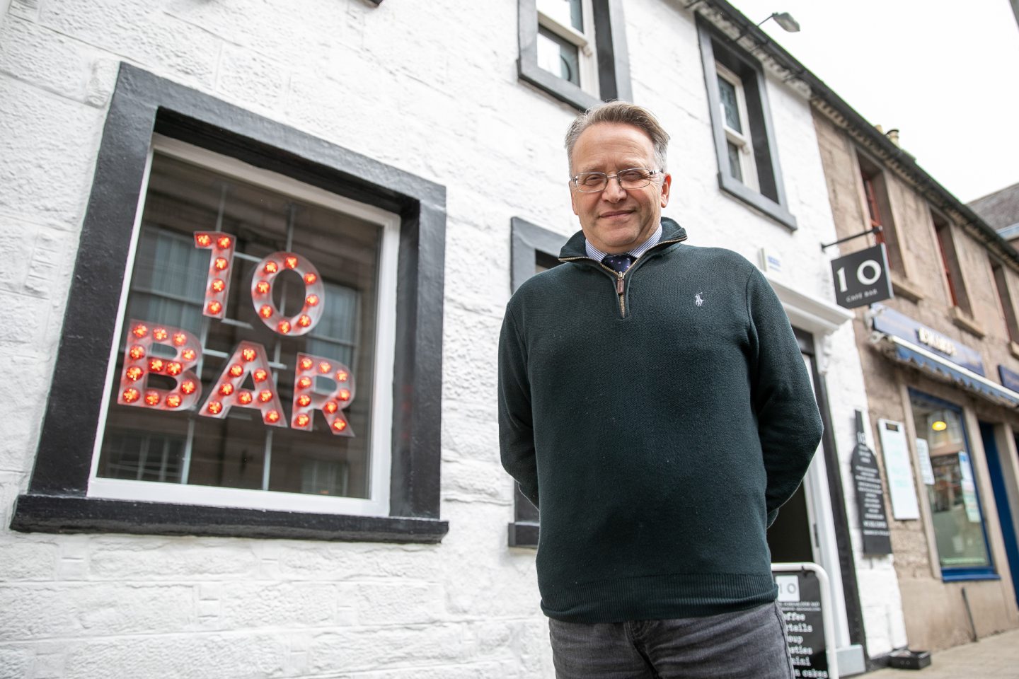 Bar 10: Forfar pub owner 'shocked' as toilet cubicle vandalised