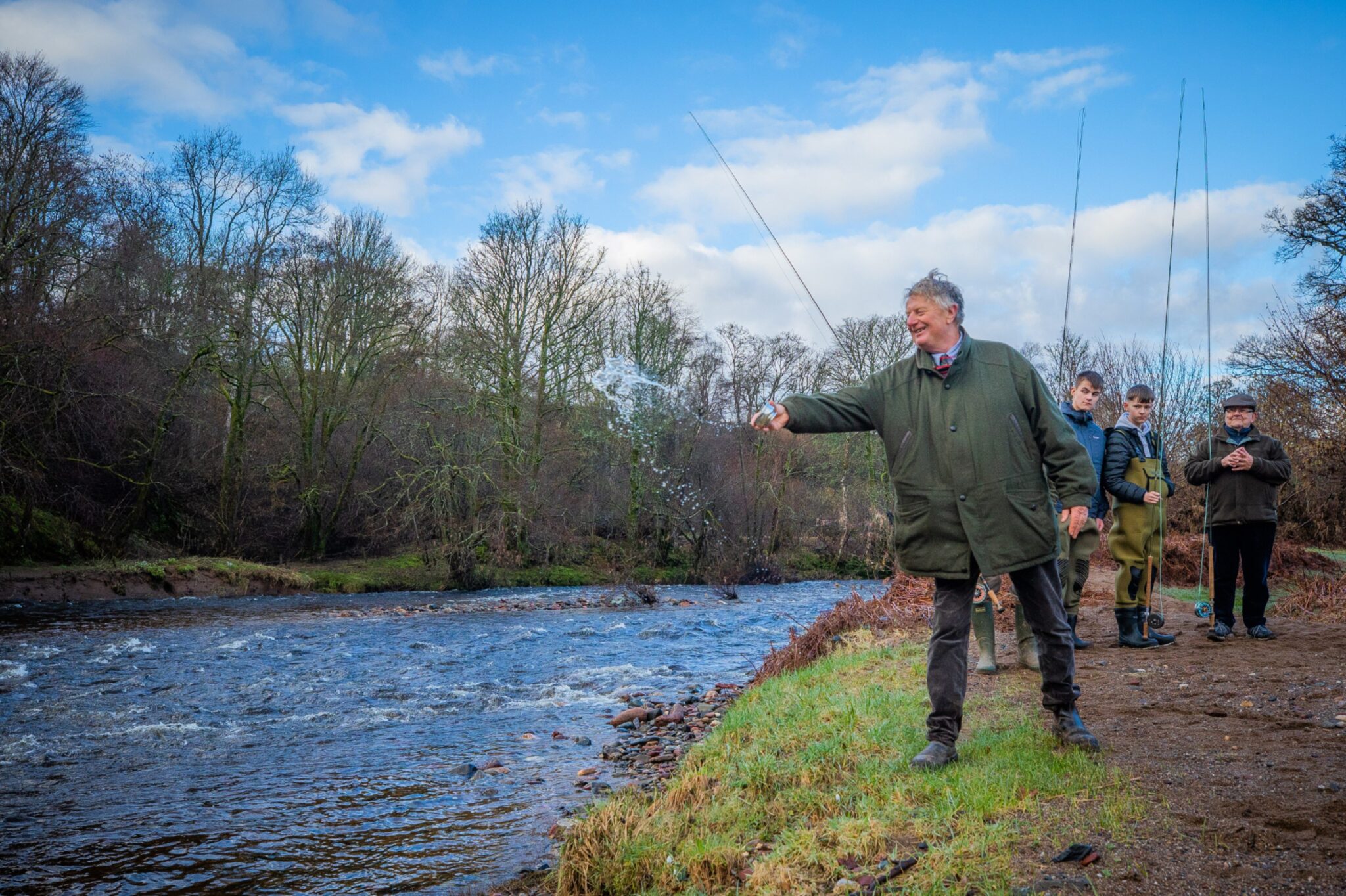 Salmon season opens as Angus rivers recover from Storm Babet