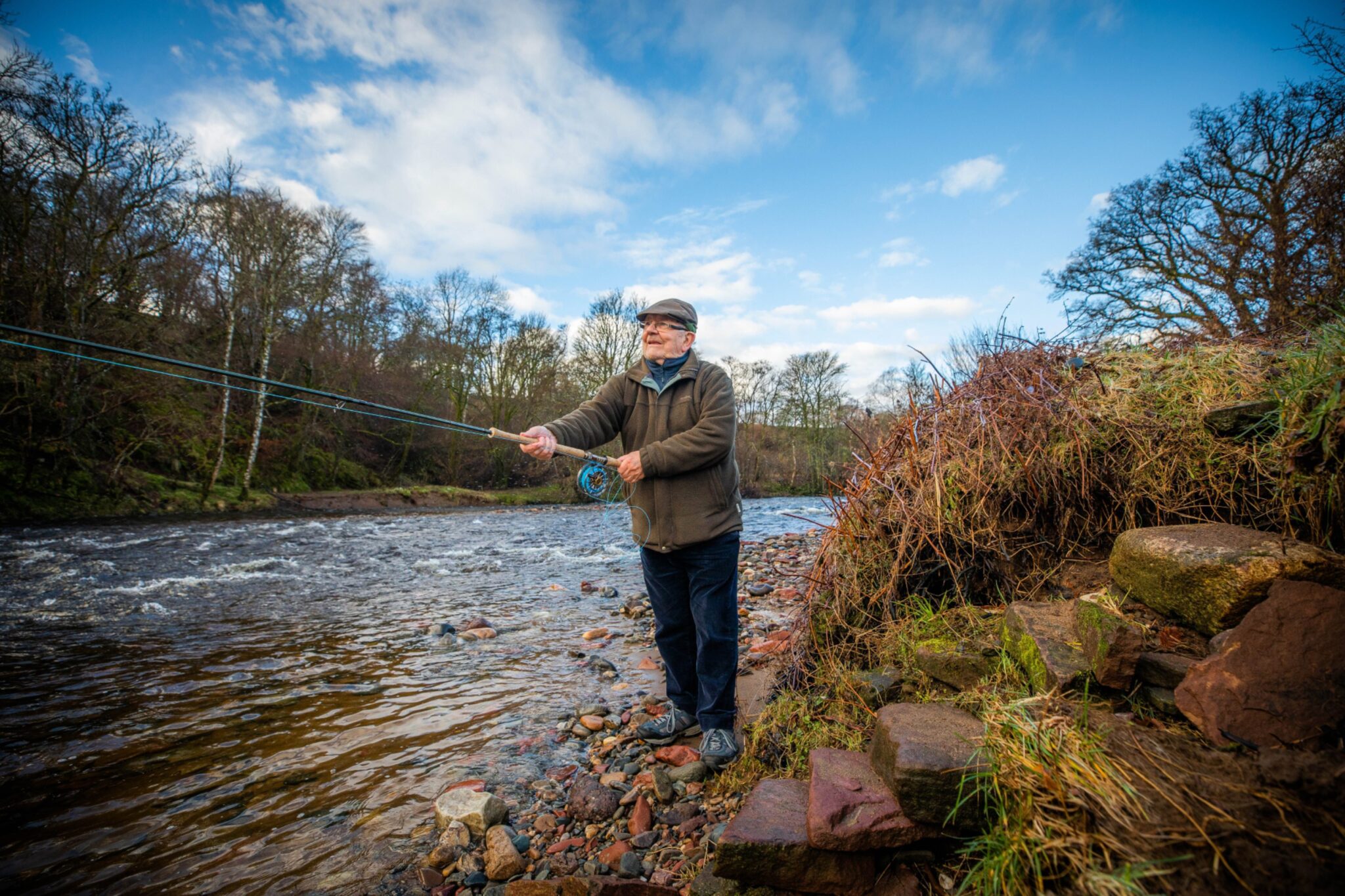 Salmon season opens as Angus rivers recover from Storm Babet