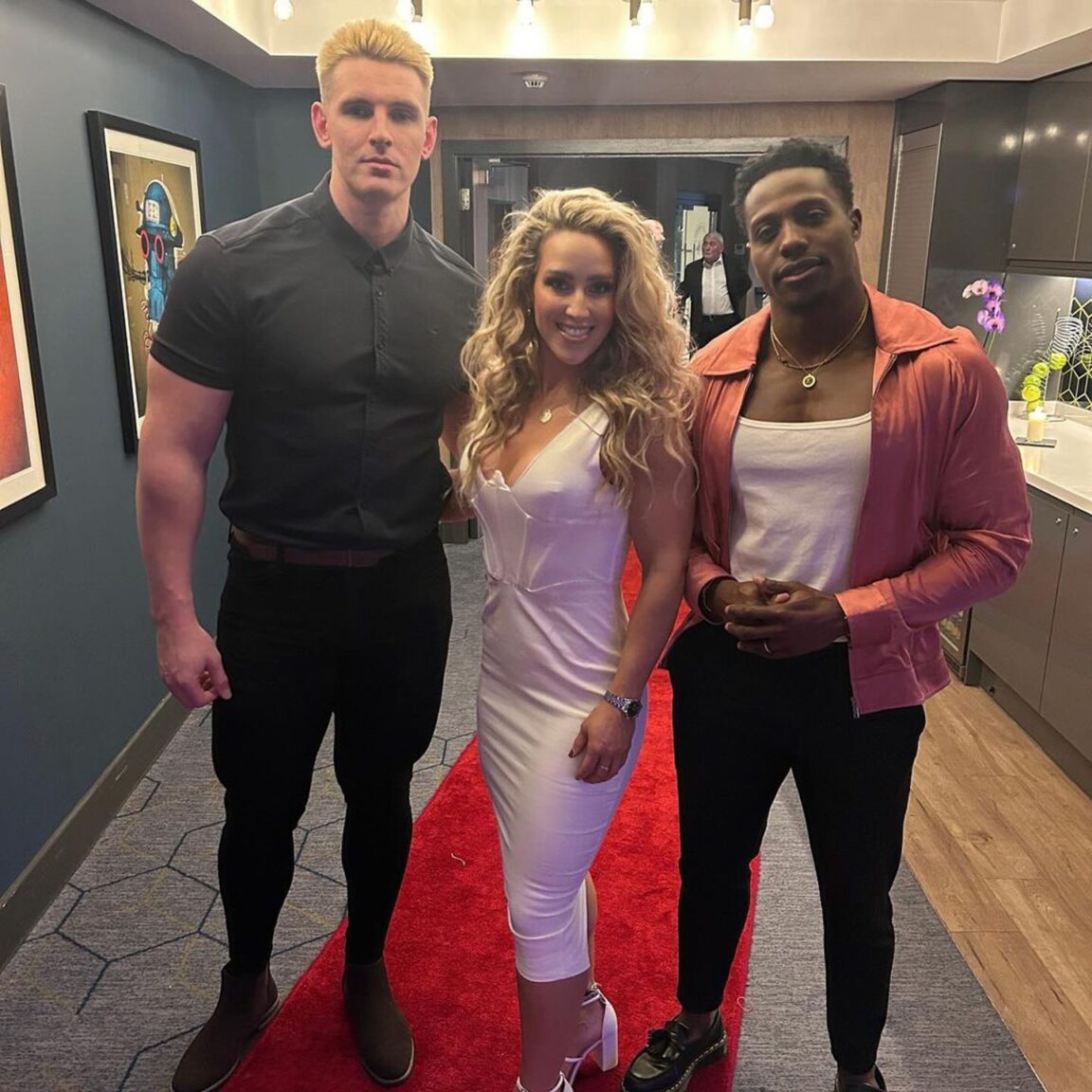 Dundee's Sheli McCoy joins Gladiators on Manchester night out