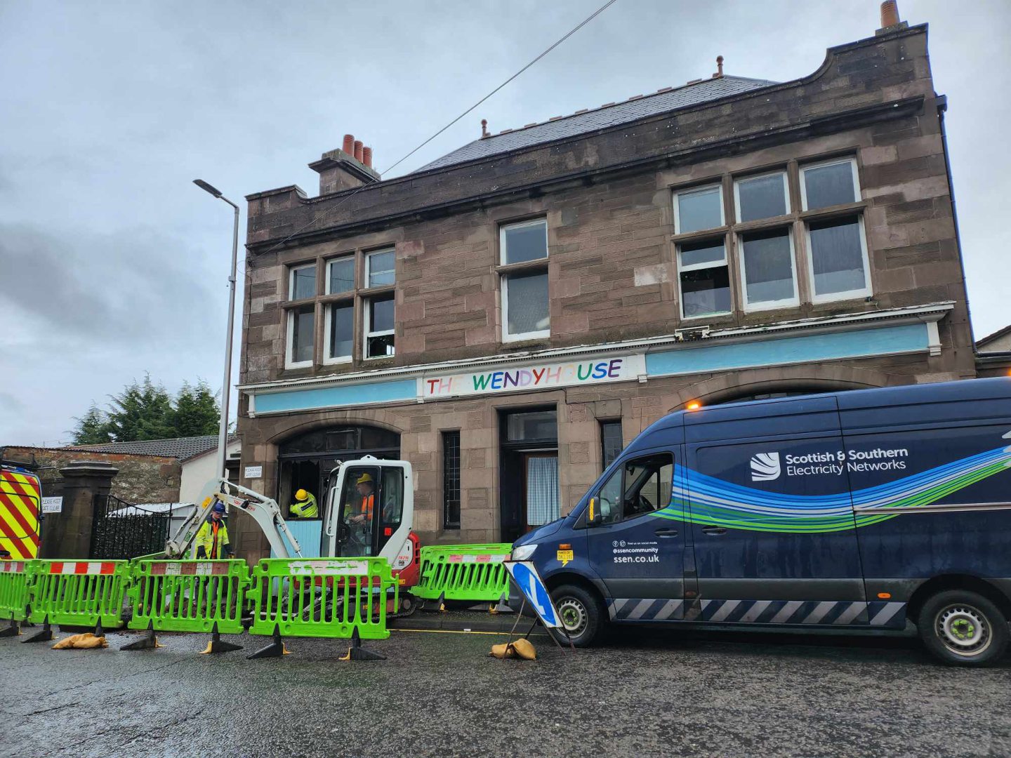 Fire crews tackle blaze at The Wendyhouse Nursery in Forfar