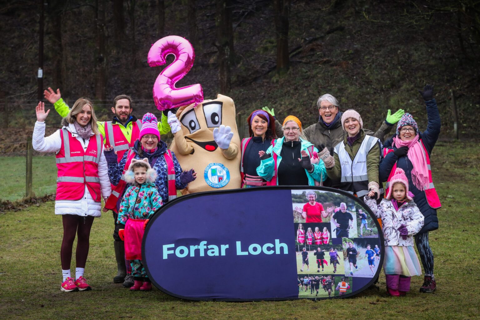 PICTURES: Parkrun fun as Forfar event celebrates 2nd birthday