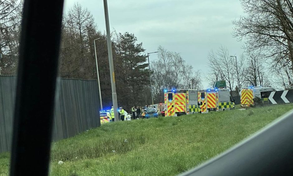Two teens dead and third fighting for life after Stirling crash
