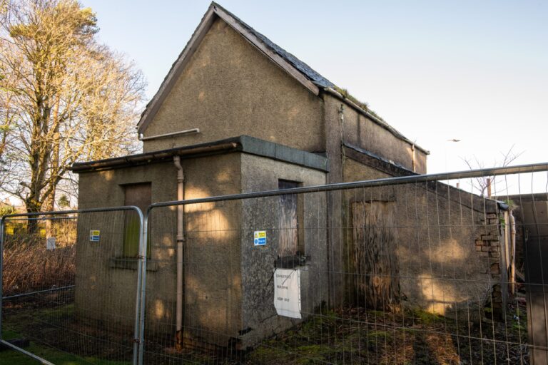 Crossroads Station in Dundee a crumbling relic of rail's steam era