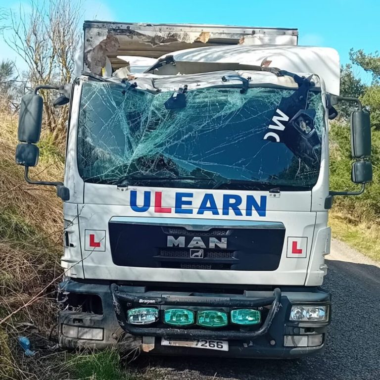 Video shows moment stolen lorry crashes into Arbroath shop