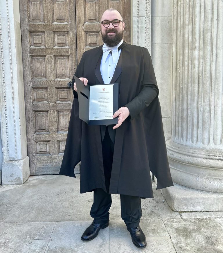 Lochgelly teacher Jamie hopes his four degrees wil inspire pupils