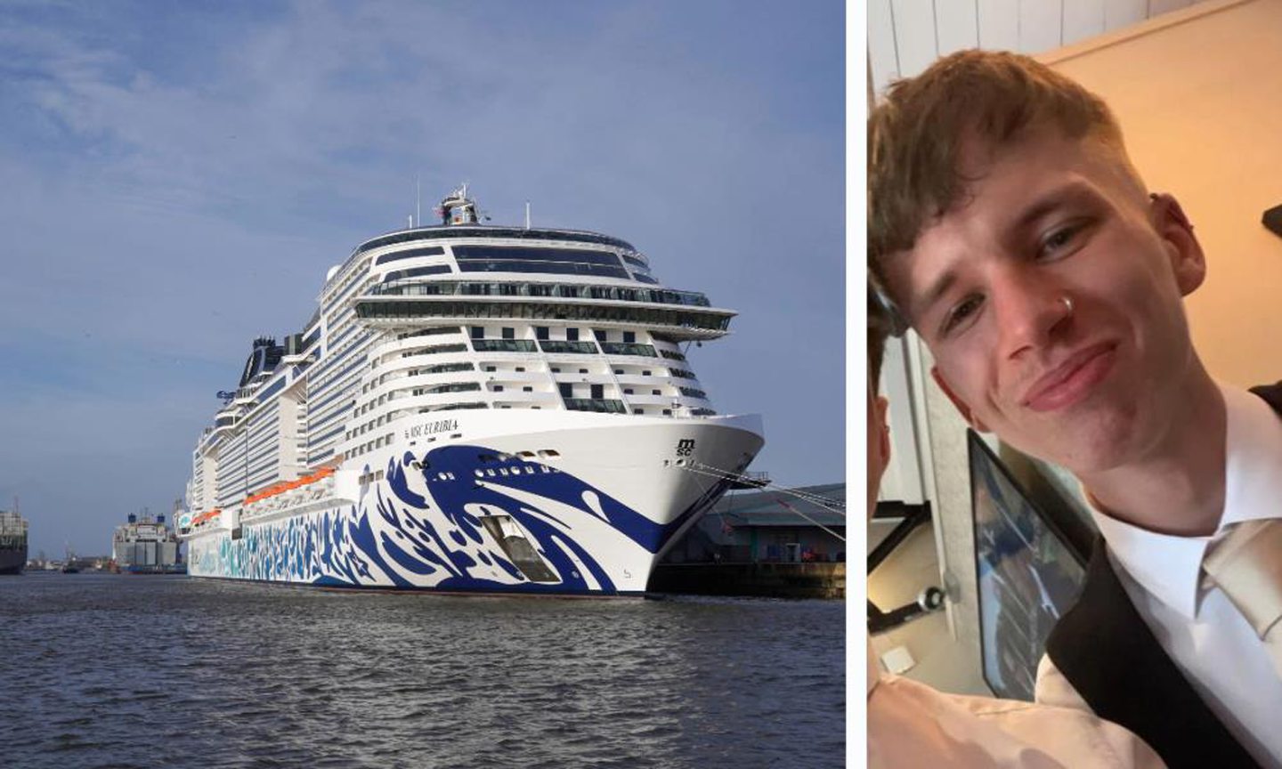 Dundee man Liam Jones feared overboard on MSC Euribia cruise