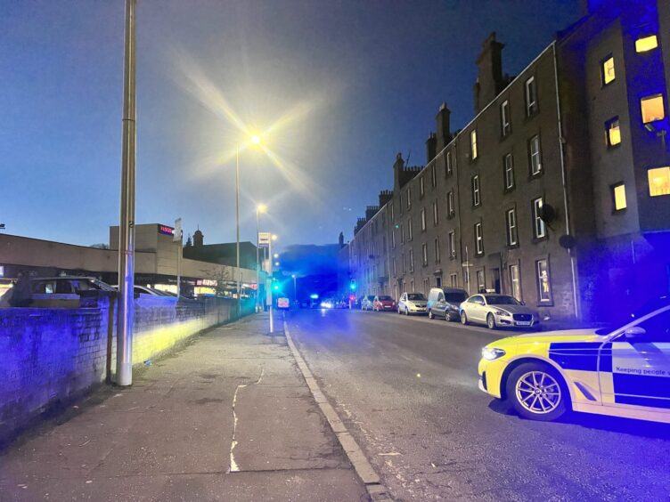 Pedestrian in hospital after crash on Strathmartine Road in Dundee