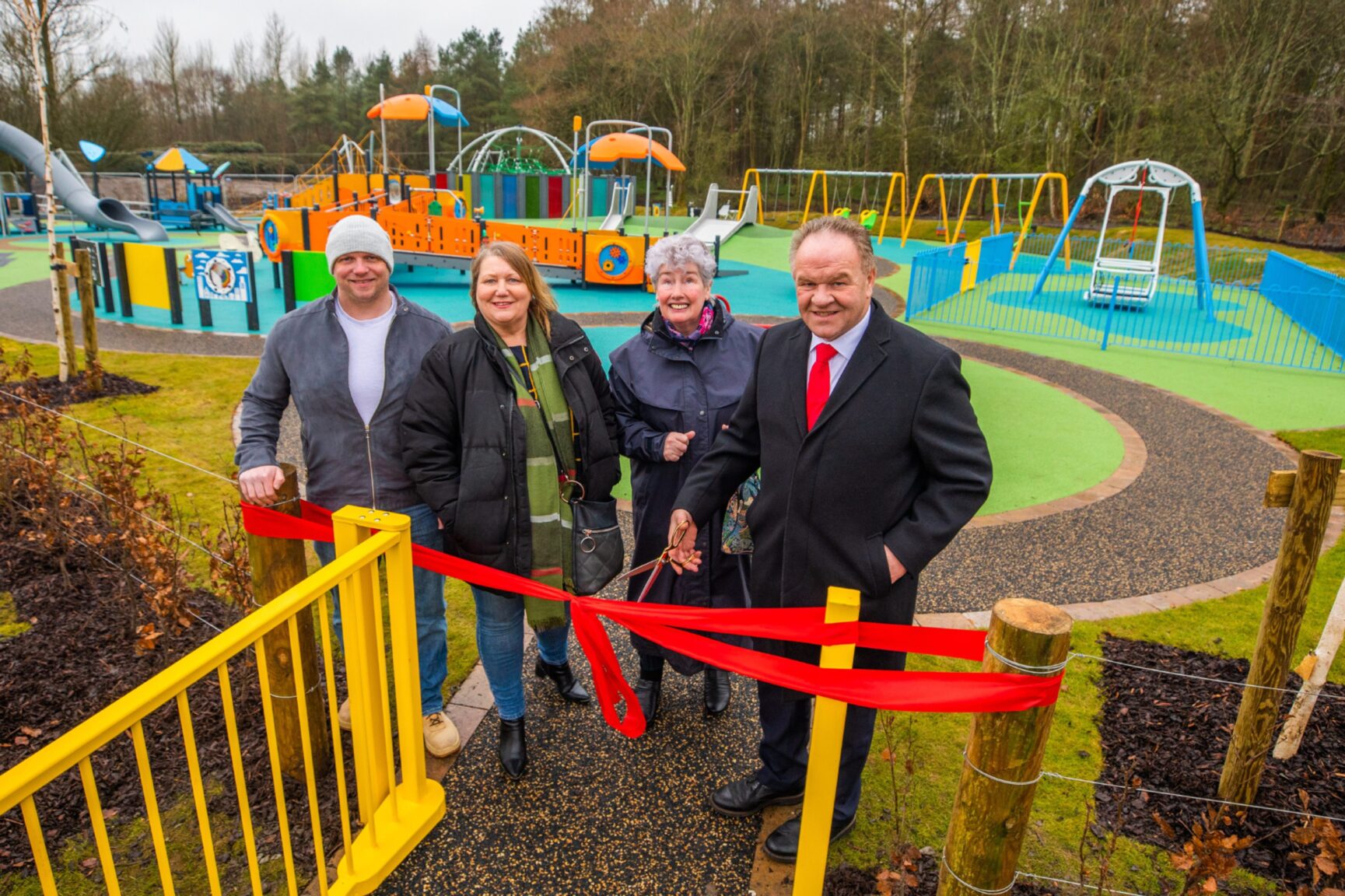 First look at new £700k Lochore Meadows playpark