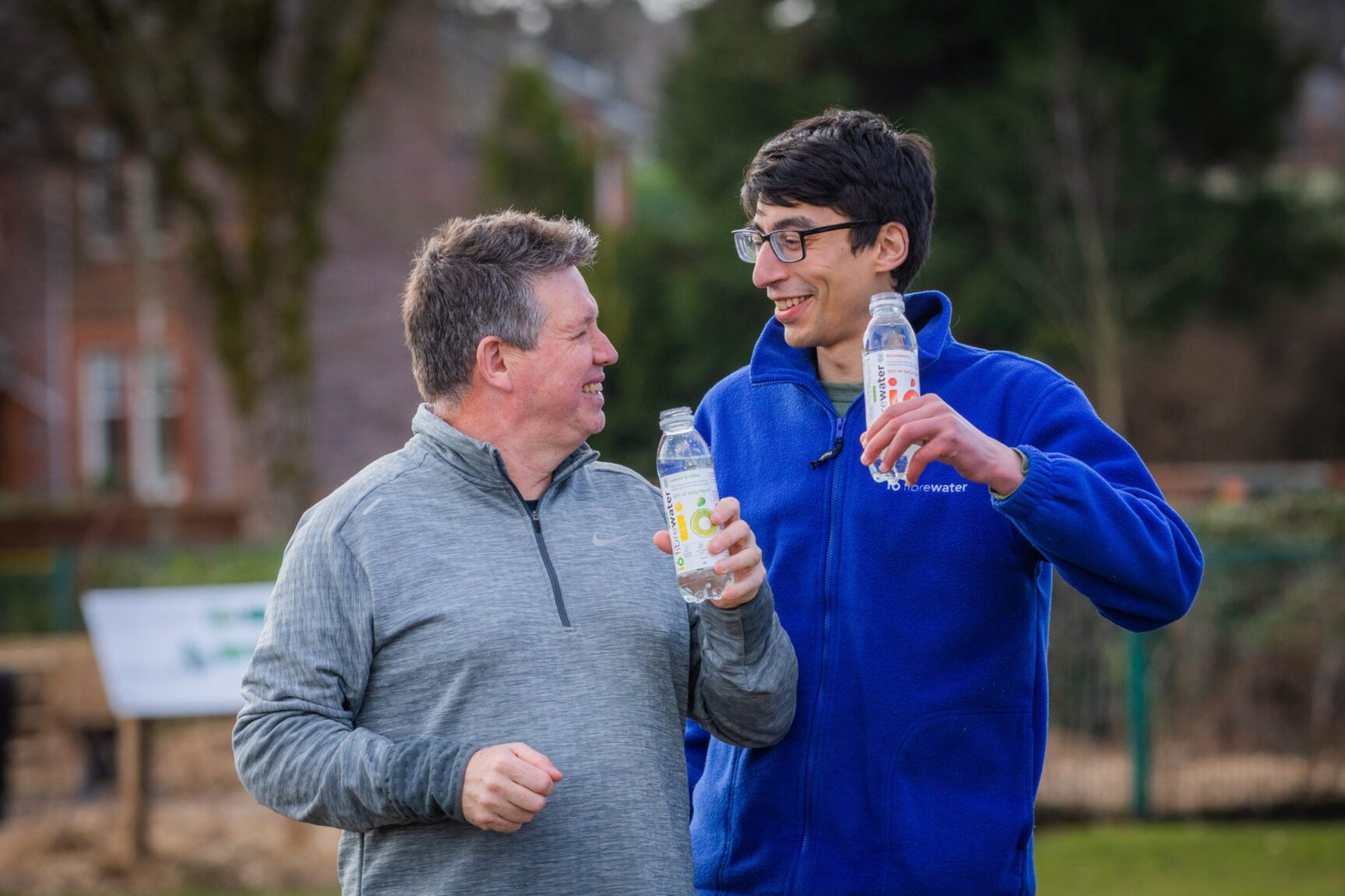 Windy Wilson in charity partnership with bottled water company