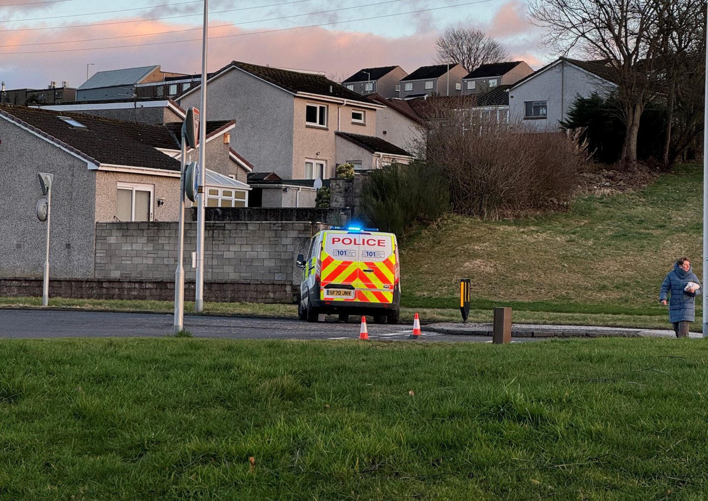 Pedestrian hospitalised after crash on South Road in Dundee