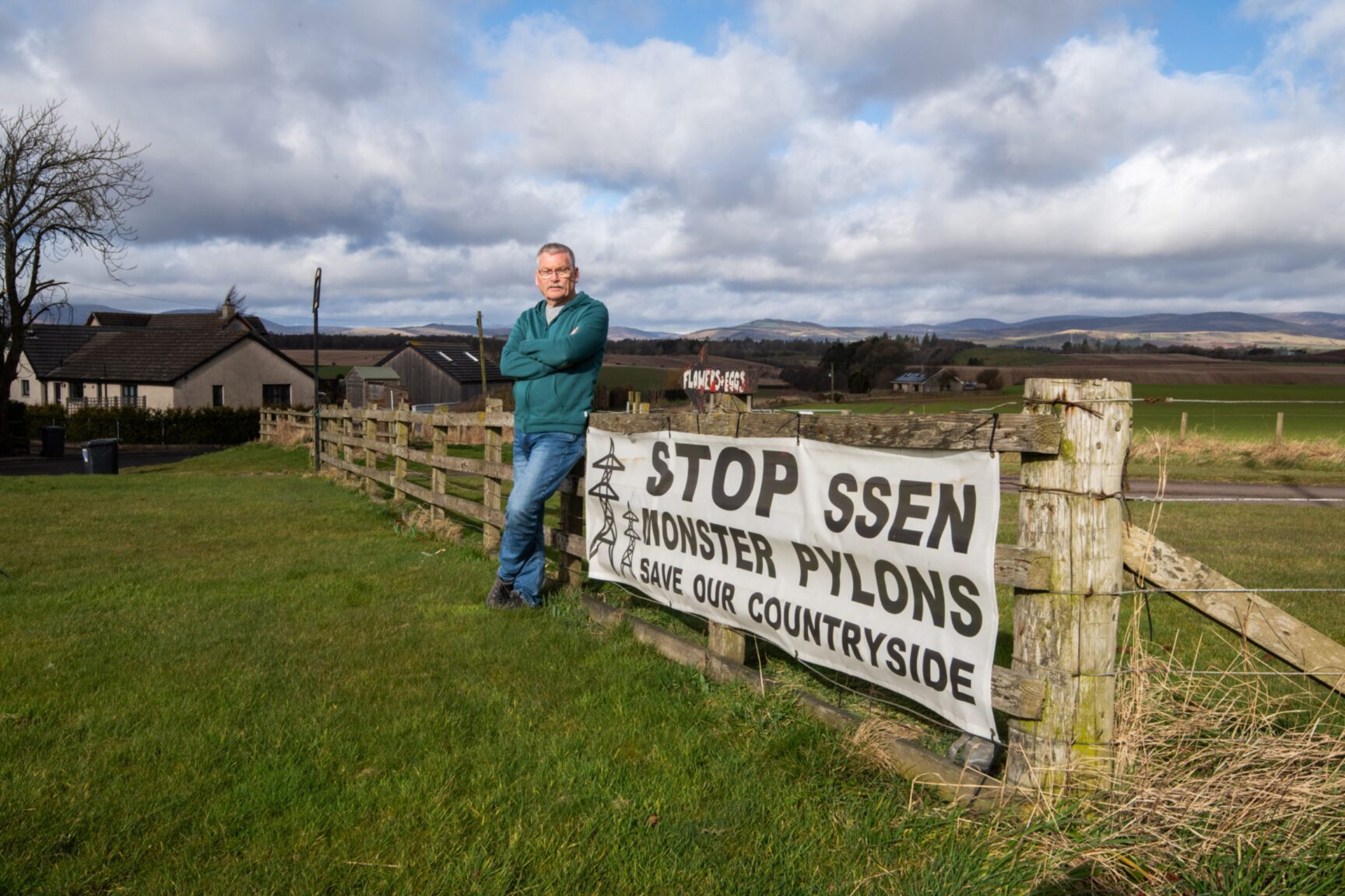 Angus campaigners launch £10k battle fund in 'super pylons' fight