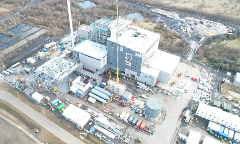 Hundreds of workers constructing new £220m waste plant in Fife