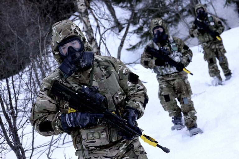 45 Commando Royal Marines spearhead NATO Arctic exercise