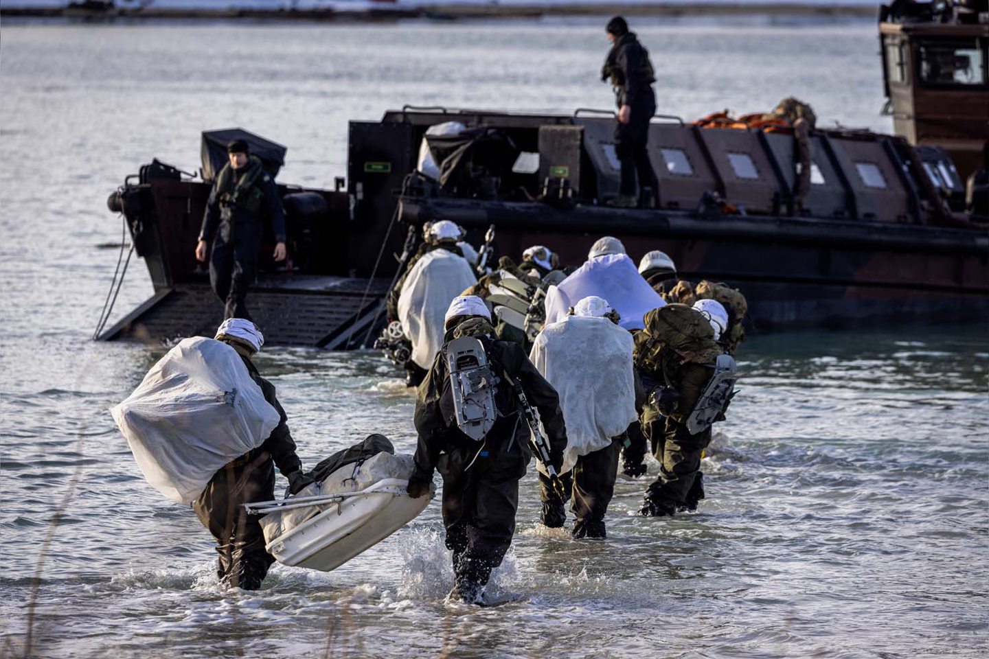 45 Commando Royal Marines spearhead NATO Arctic exercise