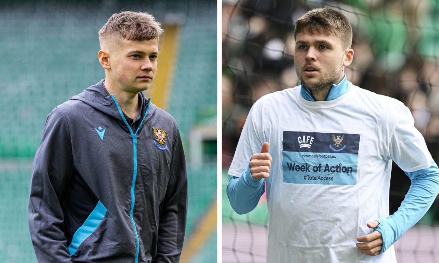 St Johnstone duo Max Kucheriavyi and Connor Smith took a 'huff'