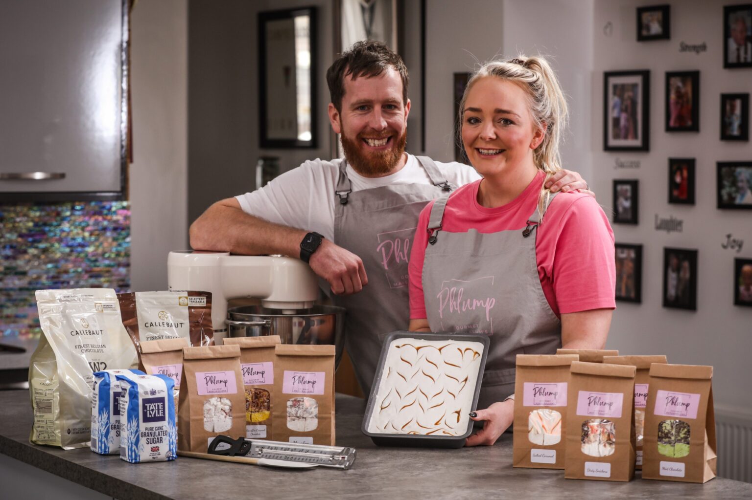 A birthday wish started Monifieth couple's marshmallow business