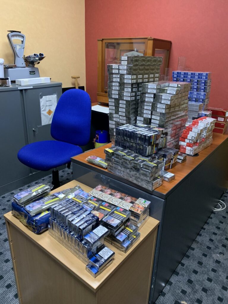 Over 21,000 fake cigarettes seized in Perth in one day