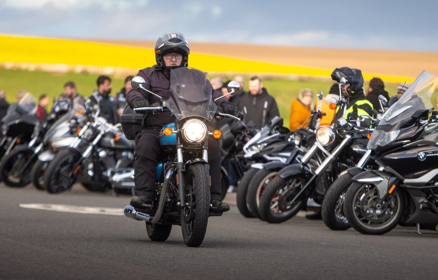 Motorcyclists head to Arbroath for return of Royal Marine Bikers event