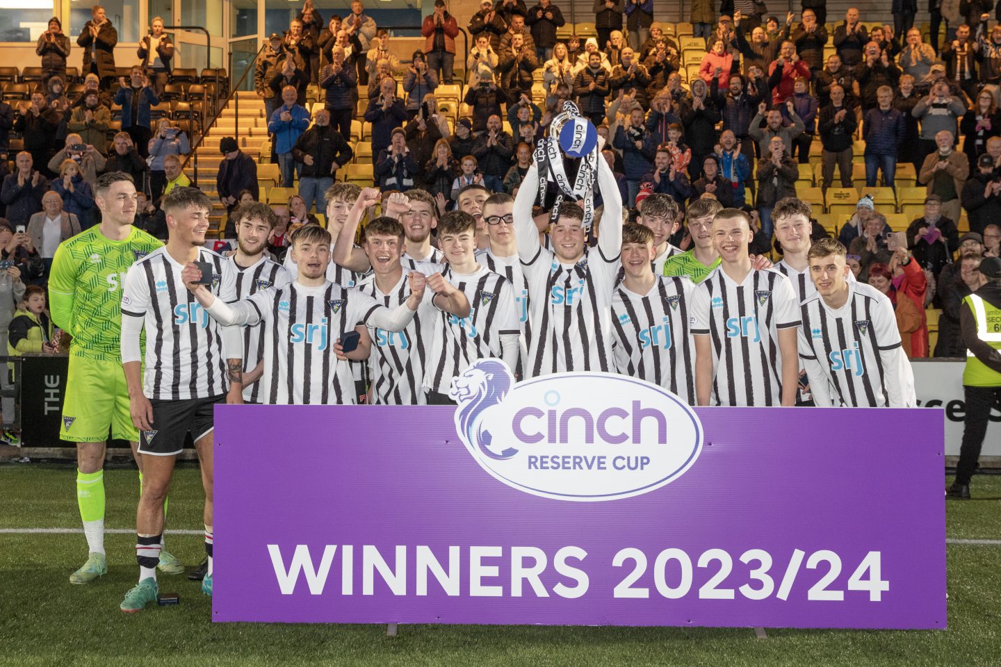 James McPake hails Dunfermline kids after Reserve Cup triumph