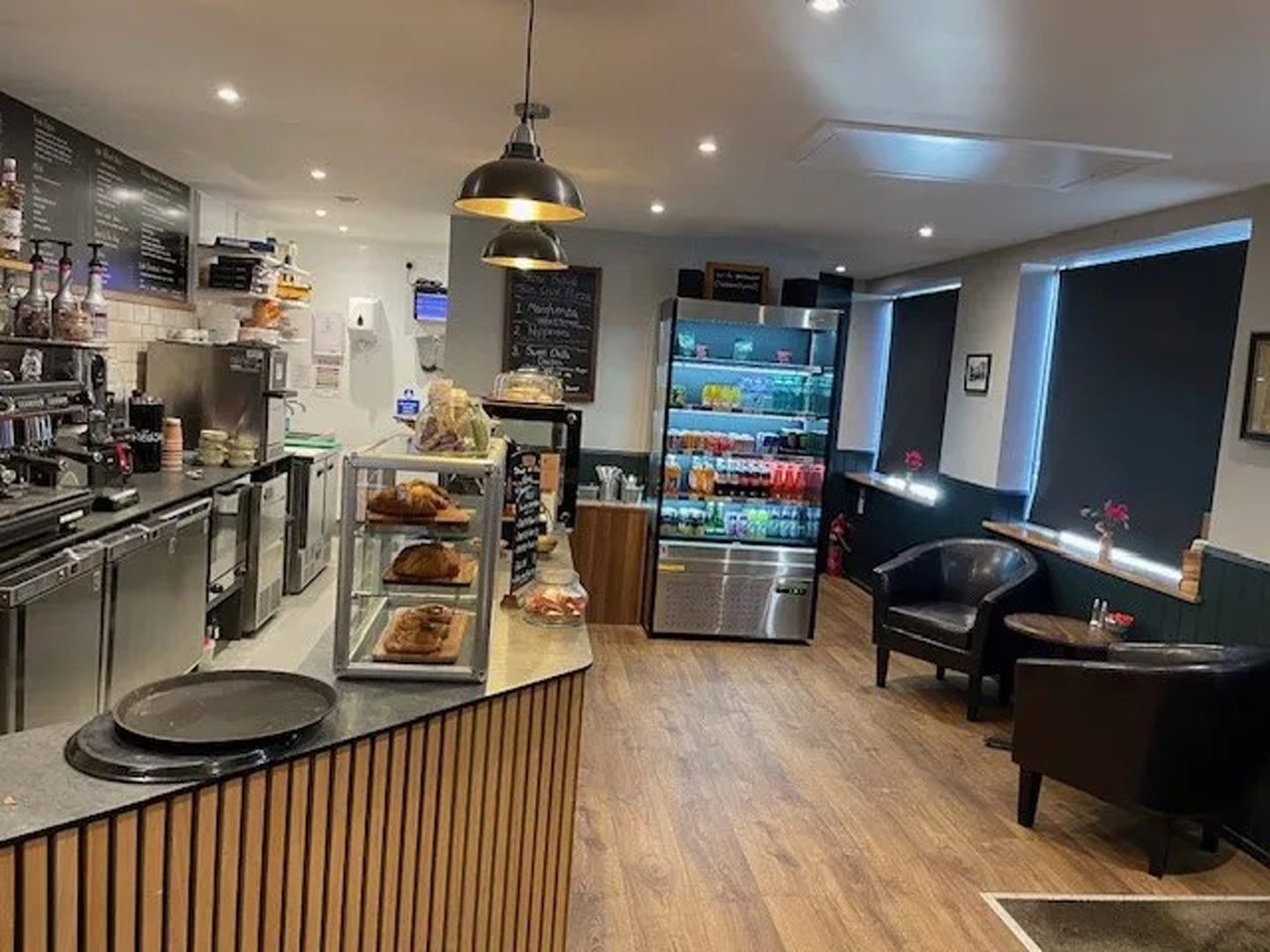 Chester's Coffee Xpress shop near Stirling station for sale
