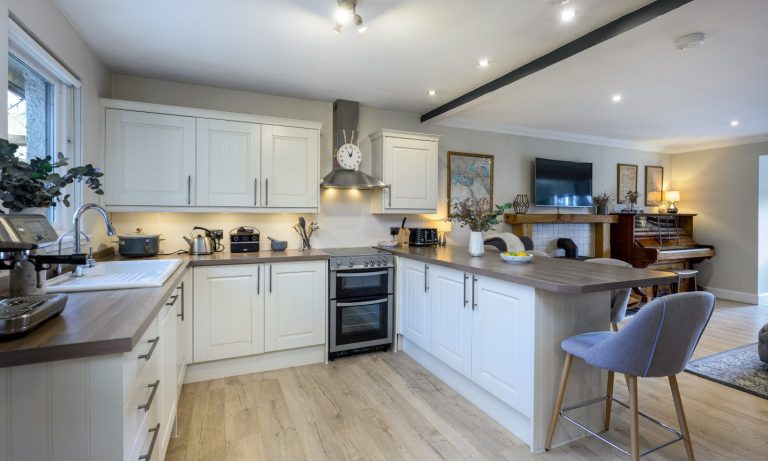 Cottage in Angus Glens has beautiful views and stunning interior