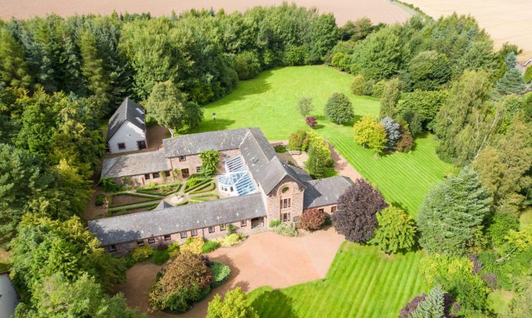 Home Farm: Steading conversion with clock tower near Auchterarder